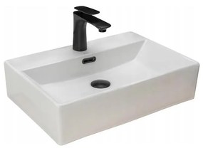 REA-U8701 - Umyvadlo na desku BONITA 36x51 cm keramika/lesklá bílá REA-U8701