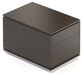 Kontejner Creator 90,4 x 53,6 cm, 2-modulový - levý, bílá / wenge