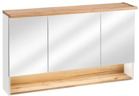 Koupelnová skříňka BAHAMA WHITE 843 - závěsná zrcadlo 120