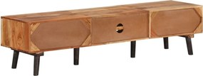 TV stolek 145 x 35 x 35 cm masivní akáciové dřevo 338421
