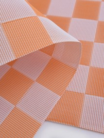 Sinsay - Stolní prostírání, sada 4 ks - oranžová