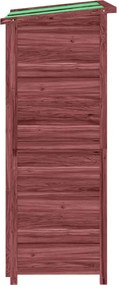 Zahradní přístřešek na nářadí moka 83x57x140 cm masiv borovice 172242
