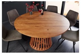 Massive home | Kulatý jídelní stůl MAISON JADE 130 CM masiv akácie
