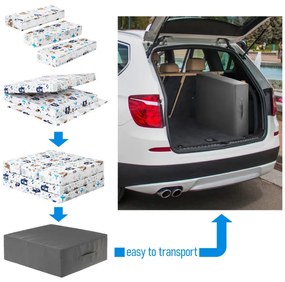 Cestovní postýlka DREAMER medvěd a liška
