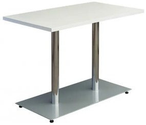 Jídelní stůl FRANK (bez židlí) Metpol 100/76/60 Barva: Bílá