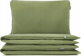 Povlečení Basic Khaki 140 x 200 cm 1 x 60 x 50 cm Mumla