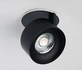 Zápustné natáčecí výklopné LED světlo KLIP - bílá, černá