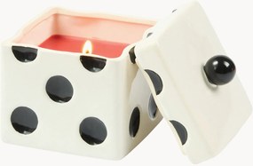 Keramická vonná svíčka Lucky Dice (tabák, pačule)