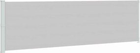 Zatahovací boční markýza 180 x 614 cm šedá 317968