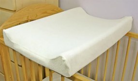 Baby Nellys Jersey potah na přebalovací podložku, 60cm x 80cm - ecru