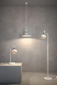 Paulmann 78483 Juna, bílá stojací lampa z kovu, 1xE14, výška 158cm