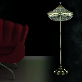 Křišťálová stojanová lampa LILY CE - ARTGLASS