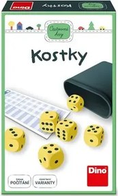 DINO Kostky - Cestovní hra / Počet hráčů: 2 / od 7 let