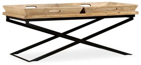 vidaXL Konferenční stolek z masivního mangovníkového dřeva 110x55x42cm