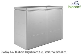 Biohort Úložný box HighBoard 160 Barva: stříbrná metalíza