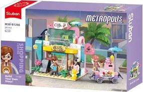 Sluban Metropolis M38-B1266 Kavárna a zmrzlinový vozík