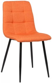 Bhm germany Jídelní židle Tilde, textil, oranžová