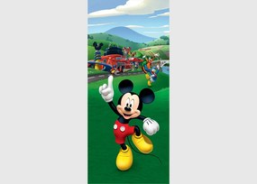 Dětská vliesová fototapeta na zed' Mickey Mouse Nahoru, Disney | 90 x 202 cm | DFTDNV 5480