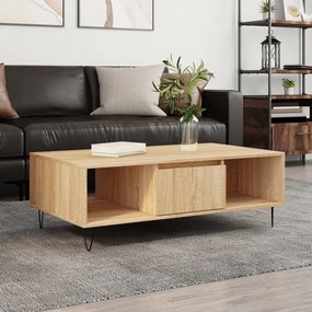 vidaXL Konferenční stolek 104 x 60 x 35 cm kompozitní dřevo [827090] Barva: hnědý dub