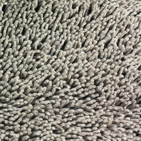 Moderní vlněný kusový koberec B&C Gravel 68001, šedý Brink & Campman 140 x 200
