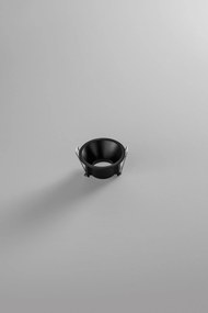 FAN INC-OBON-R1-NER Vestavné svítidlo Obon (kulaté, hliník, černá) IP65, pr. 66 x 35 mm - FANEUROPE