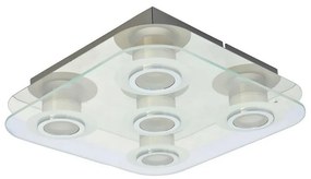 Italux | ITALUX MD14088-05F CH - LED Stropní svítidlo FLAVIO 5xLED/5,5W/230V | IT0199