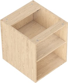 Mexen Box-A, otevřená skříňka s policí 40 cm, dub, 91AX2-0400-470-0-81
