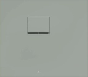 Villeroy & Boch Squaro Infinity - Sprchová vanička, 80x70 cm, Morning Green UDQ8070SQI2LV-R8