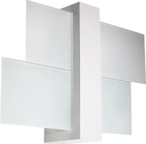Nástěnné svítidlo SOLLUX Feniks 1 E27 1x60W bez zdroje SL.0079 bílá