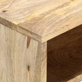 TV stolek 110 x 35 x 48 cm masivní mangovníkové dřevo 286484