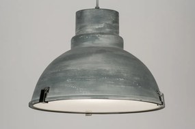 Závěsné industriální retro šedé svítidlo do kuchyně Betonbruin