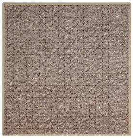 Condor Carpets, Kusový koberec Udinese béžový new čtverec, 60x60, béžová, chodba / předsíň