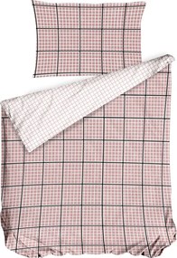 Cottonbox povlečení 100% bavlněné renforcé Rony pink - 140x220 / 70x90 cm
