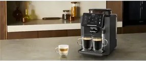 Krups Sensation EA910810 šedá-černá / Automatický kávovar / Napěňovač