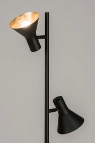 Stojací designová lampa Retro 60 Black and Gold