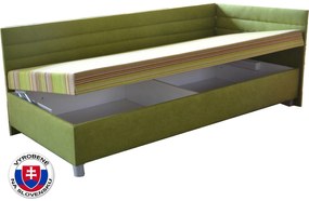 Jednolůžková postel (válenda) 110 cm Emil 2 (se 7-zónovou matrací standard) (P). 774261