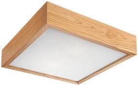 Stropní světlo stropní svítidlo oak square 1xe27/60w/230v dub 27,5 cm