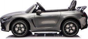 LEAN CARS Elektrické autíčko Mercedes GT63 AMG DK-GT63 24V LCD šedé lakované