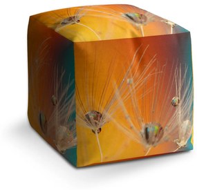 Sablio Taburet Cube Odkvetlé pampelišky 2: 40x40x40 cm