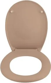 Spirella NEELA WC prkénko matné cappuccino / soft-close / duroplast Th