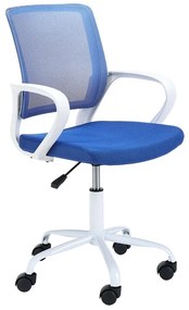 Dětská otočná židle FD-6 bílá/modrá