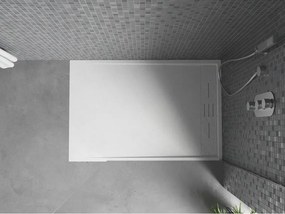 Mexen Amon obdélníková sprchová vanička SMC 90 x 80 cm, bílá - 4F108090