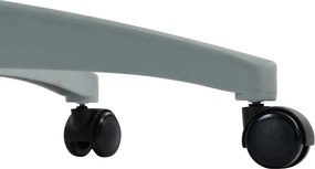Ergonomická kancelářská židle COSMO - šedá síťovina / nosnost 150 kg