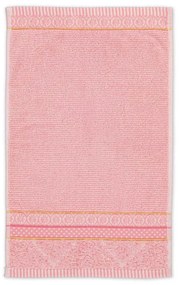 Pip Studio Soft Zellige froté ručník 30x50cm, růžový (Vysokogramážové velmi kvalitní froté)