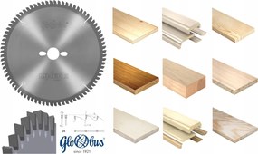 Globus Pila 260x30x2,7/2,0/80z GS-5 Dřevo Pila Kotoučová Pro Pokosnici MITER2