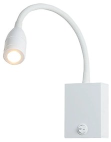 Zambelis H33 nástěnné LED svítidlo matně bílé, 3W, 3000K, 20cm