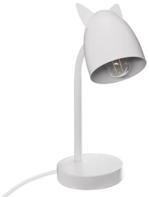 Dětská stolní lampa bílá 31 cm