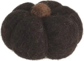 Plstěná dekorace dýně Haga Dark Brown Storefactory Scandinavia