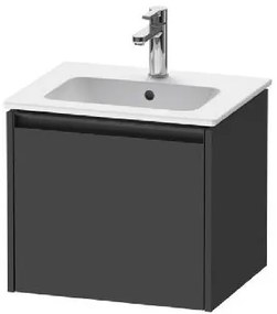 Duravit Ketho.2 - Umyvadlová skříňka 440x510x420 mm, 1 zásuvka, grafit mat K25061049490000