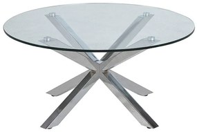 Design scandinavia Konferenční stolek skleněný Skyline, 82 cm